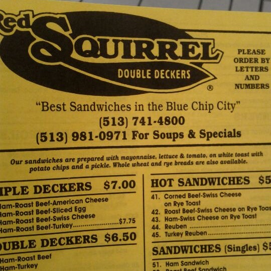 Red Squirrel Downtown Cincinnati