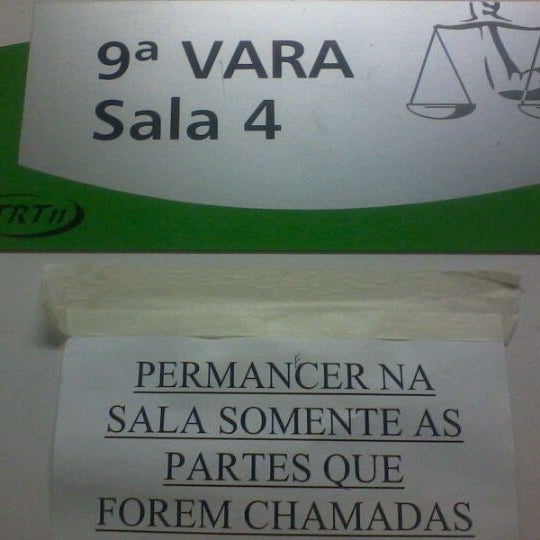 9ª Vara do Trabalho de Manaus - Centro - 0 tips