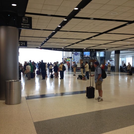 Gate E22 - Airport Gate in George Bush Intercontinental Airport