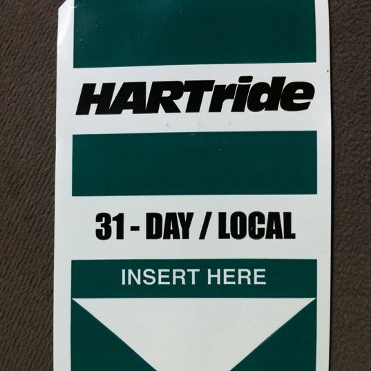 HART Bus Stop 25LX - Bus Line in Brandon