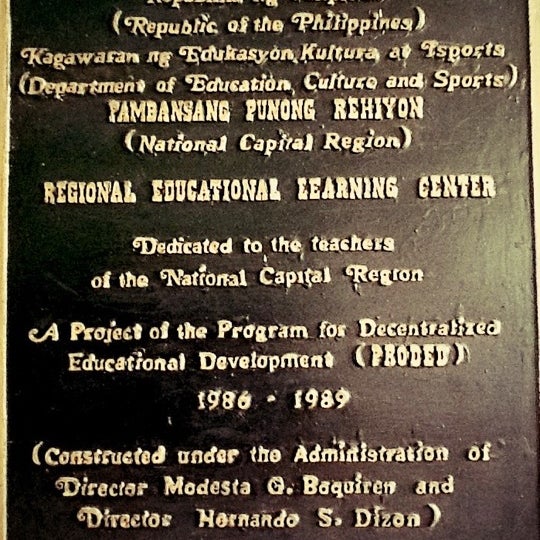 DepEd RELC NEAP - Capitol Building in Concepcion Uno