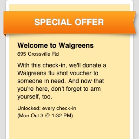Walgreens - 2 tips