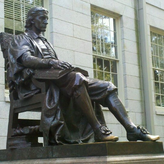 John Harvard Statue - Mid-Cambridge - Cambridge, MA