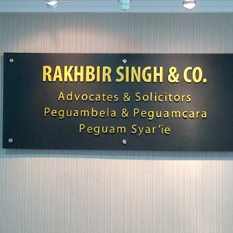 Rakhbir Singh & Co, Advocates & Solicitor, Peguam Syari'e