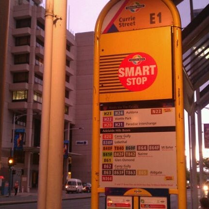 Bus Stop E1 Currie St. - Bus Stop in Adelaide