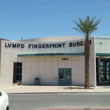 LVMPD Fingerprint Bureau (Now Closed) - Police Station