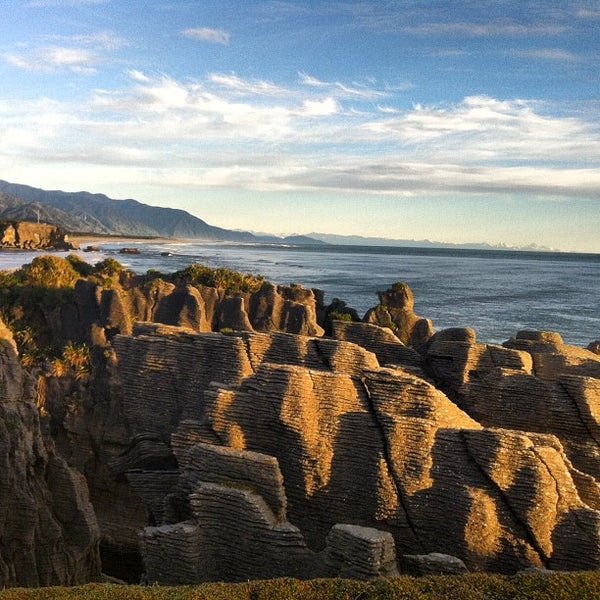 Punakaiki Pancake Rocks and Blowholes - Scenic Lookout in Punakaiki