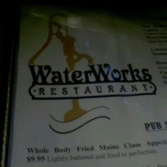 The Waterworks Restaurant - 10 tips from 298 visitors