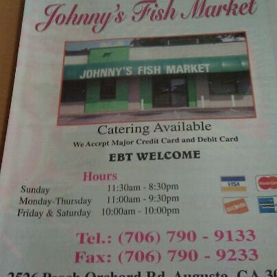 Johnny's fish market store
