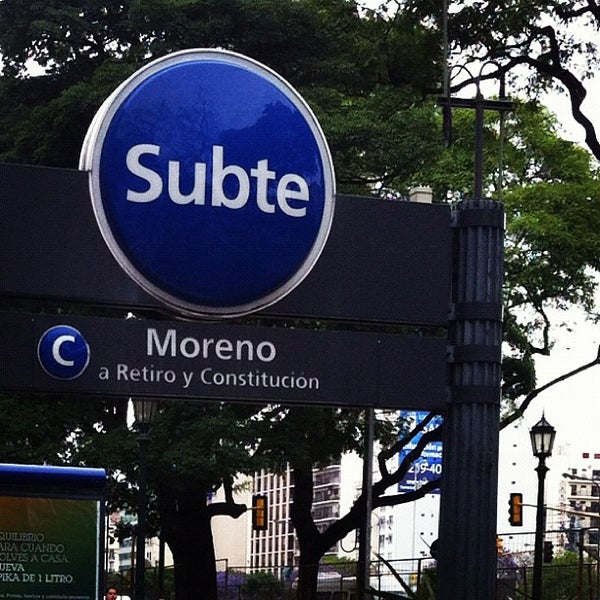 Estación Moreno [Línea C] - Metro Station in Buenos Aires