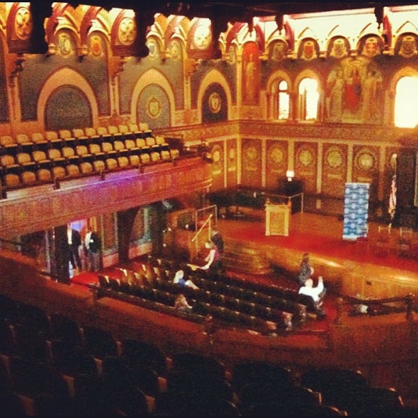 Gaston Hall - Georgetown - 5 tips