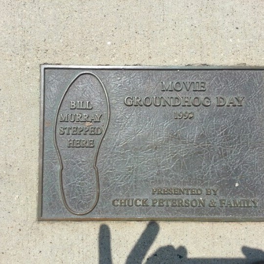 Bill Murray Stepped Here -- The Puddle From "Groundhog Day" - Downtown ...