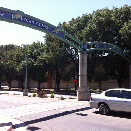 Downtown Fresno Welcome Sign - Monument in Fresno