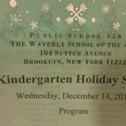 Photos at PS 156 Waverly School of the Arts - 104 Sutter Avenue