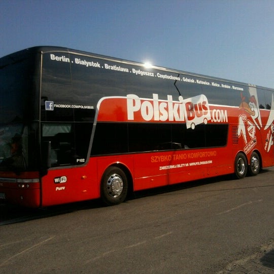 Przystanek PolskiBus.com - Bus Station in Ostróda