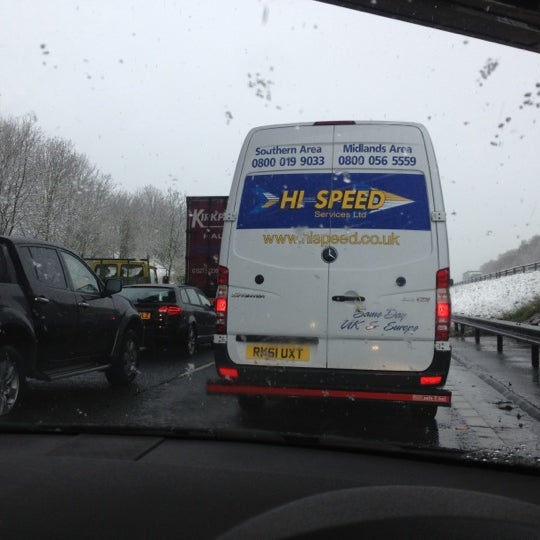 M1 Junction 37 - Road