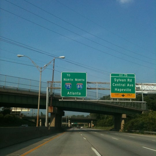 Interstate 85 at Exit 66 - I-85