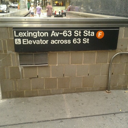 MTA Subway - Lexington Ave/63rd St (F/Q) - Upper East Side - New York, NY