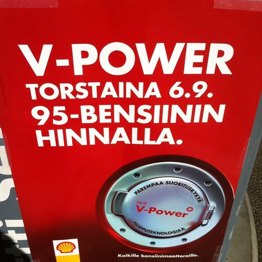 Shell HelmiSimpukka Vaasa Pitkäkatu - 3 tips