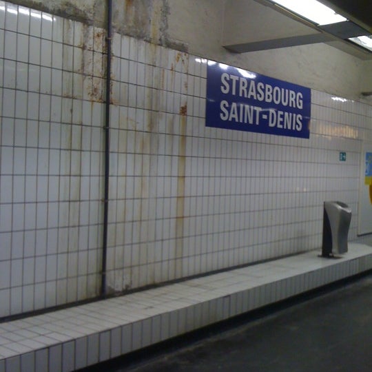 Métro Strasbourg—Saint-Denis [4,8,9] - Metro Station in Paris