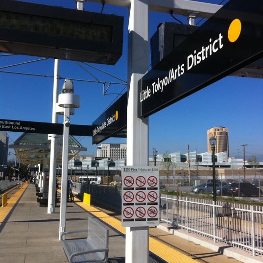 Photos at Metro Rail - Little Tokyo/Arts District Station (Gold) - Arts ...