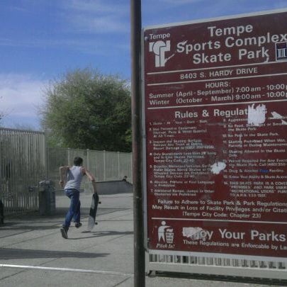 Photos at Tempe Skatepark - Tempe, AZ