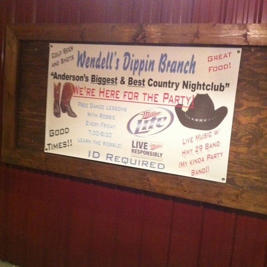 Wendell's Dippin' Branch - Anderson, SC