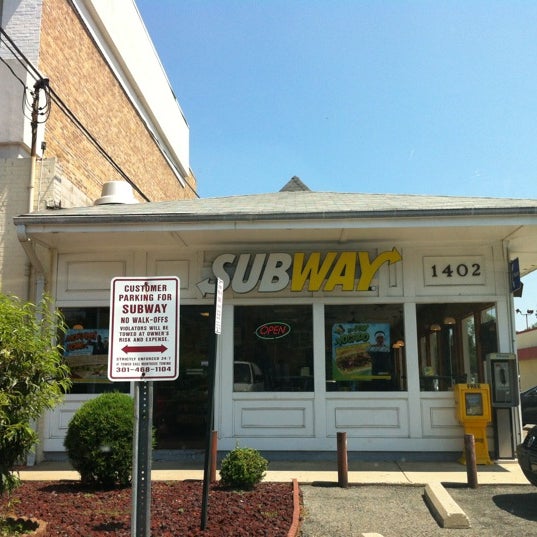 Subway - East Rockville - 0 tips