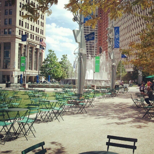 Campus Martius - Park in Downtown Detroit