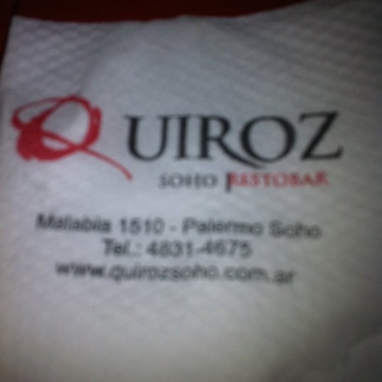 Quiroz - Ciudad de Buenos Aires, Buenos Aires