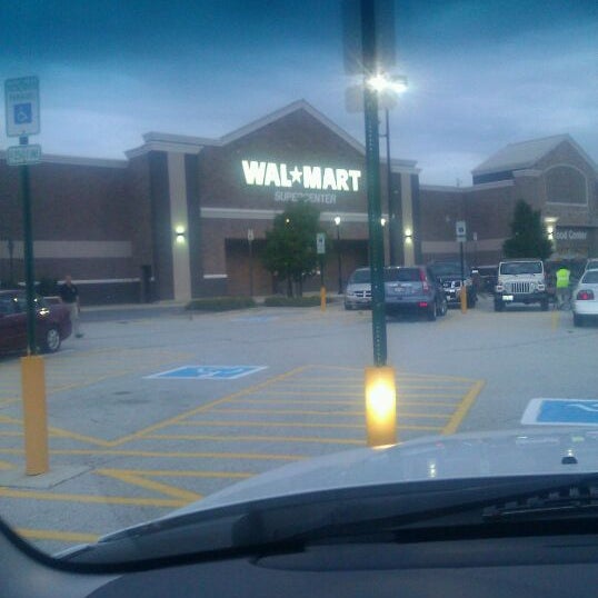 Walmart Supercenter At Night