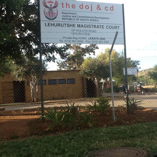 Lehurutshe Magistrates Court - Courthouse