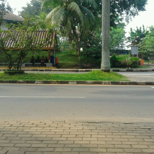 Halte bikun balairung UI - 63 visitors