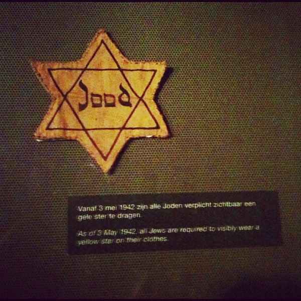 Anne Frank Yellow Star Of David