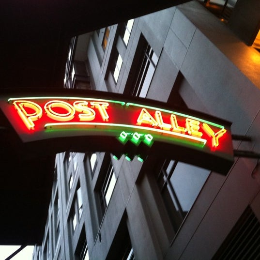 Post Alley Sign - Pike Place - 1 tip