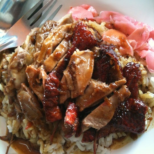 เป็ดย่างคลังเชลล์ (Shell's Terminal Roasted Duck) - Asian Restaurant