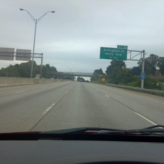 I-76 Exit 23 / I-77 Exit 125 / OH-8 End - University of Akron - 1 tip