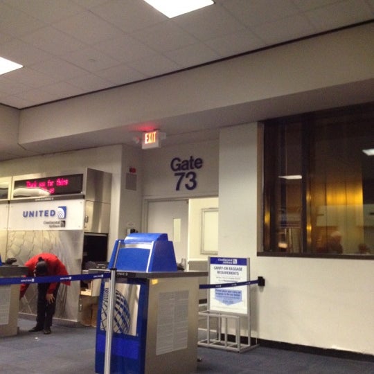 Gate C73 - Airport Gate in Newark Airport and Port Newark