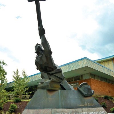 St. Ignatius Sculpture (University of Scranton) - Hill Section - Linden ...