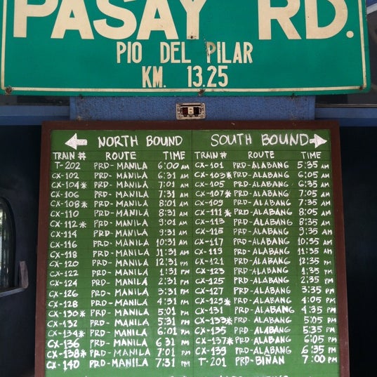 PNR South - Pasay Road Station - Train Station in Makati City