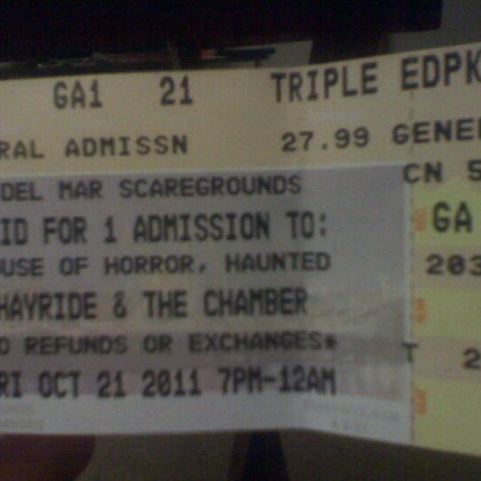 The Scream Zone at the Del Mar Scaregrounds - 2260 Jimmy Durante Blvd