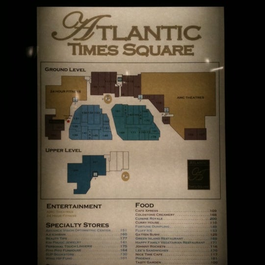 Atlantic Times Square - 15 tips