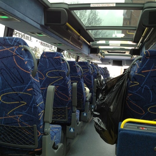 Megabus Interior Upstairs