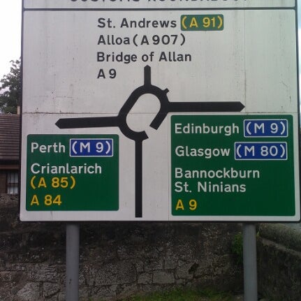 Customs Roundabout - Stirling, Stirlingshire