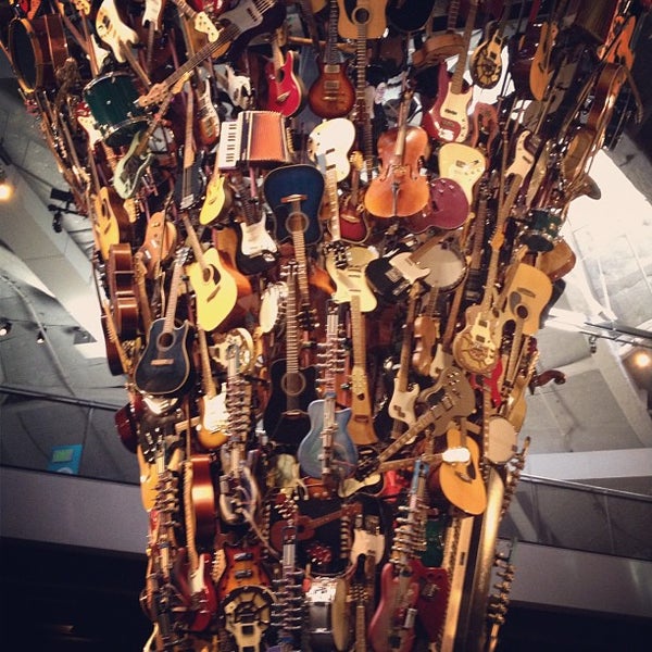 MoPOP Guitar Gallery - Exhibit in Seattle