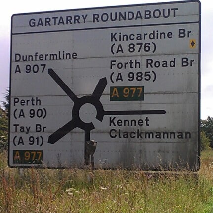 Gartarry Roundabout - Road in Kennet
