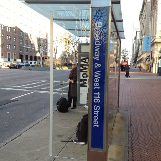 MTA Bus - 116th & Broadway (M4/M60/M104) - West Harlem - Columbia ...