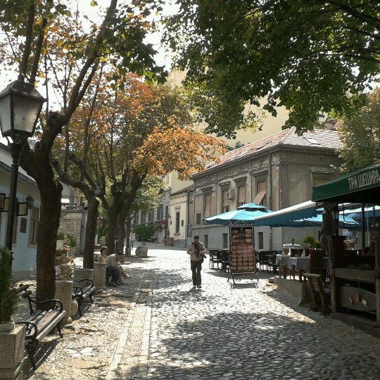 Skadarlija - Pedestrian Plaza in Stari Grad