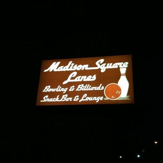 Madison-Square Lanes - Bowling Alley