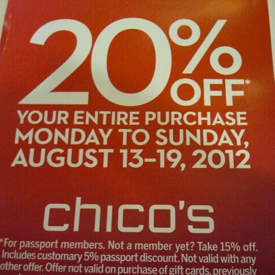 Chico's - Clothing Store